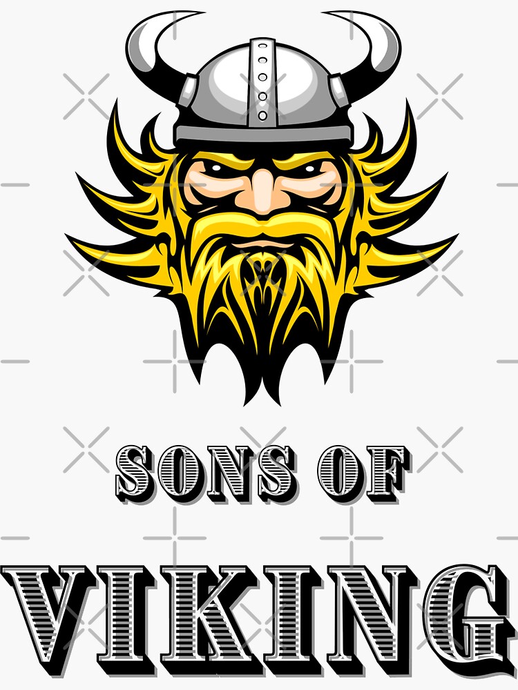 "We are Sons of Viking! / Antianeira " Sticker by Antianeira | Redbubble