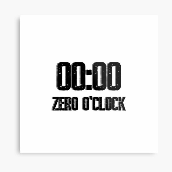 Zero Oclock 00 00 Bts Wall Art | Redbubble