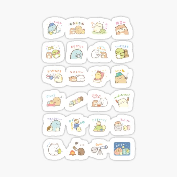 Sumikko Gurashi Stickers | Redbubble