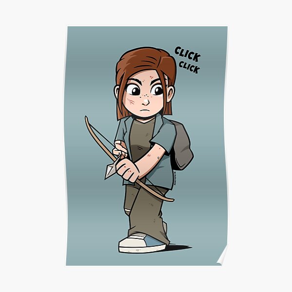 Tlou Clicker Posters | Redbubble