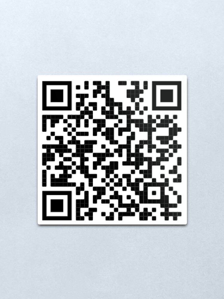 Coach Steve Sex On A Lady Qr Code Sticker Metal Print For Sale By Totalbubble Redbubble