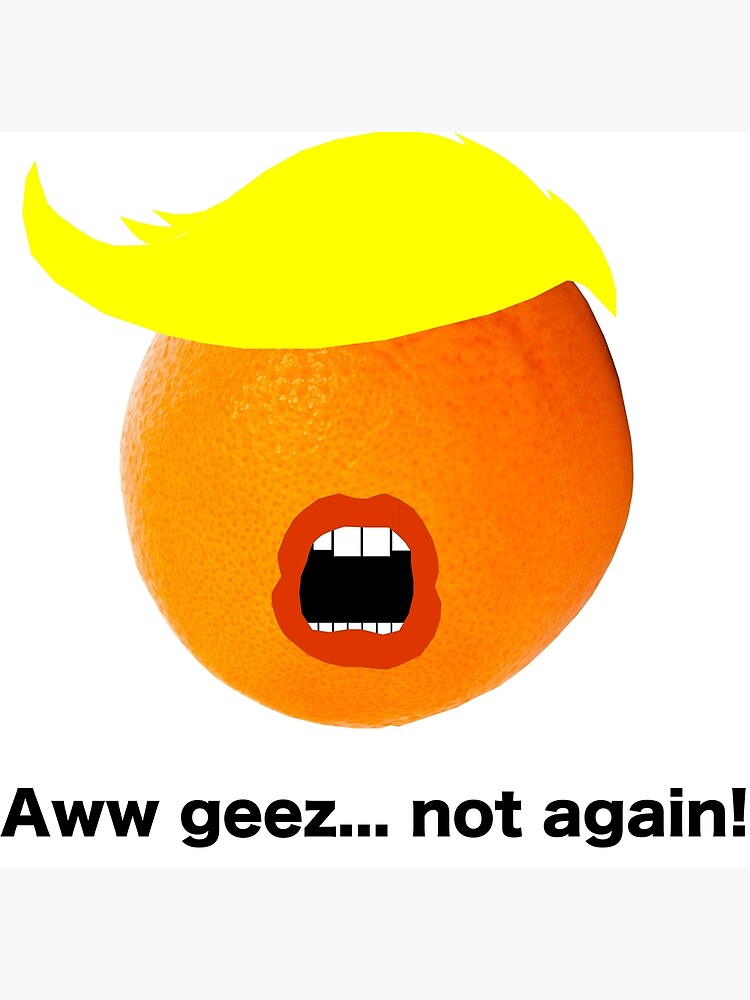 "Aww geez... not again!" Poster for Sale by Talossa | Redbubble