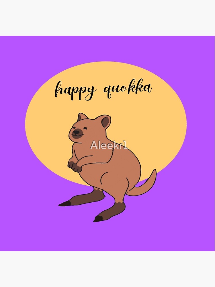 "Happy quokka welcoming hug Sticker & t-shirts & hoodies" Poster by ...