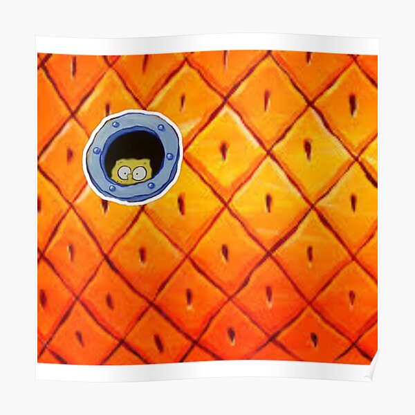 "Quarantine Spongebob" Poster for Sale by cecristini98 | Redbubble