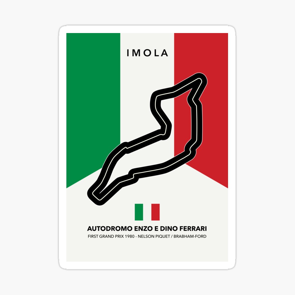 Laptop Electronics & Accessories Imola F1 Track Sticker etna.com.pe
