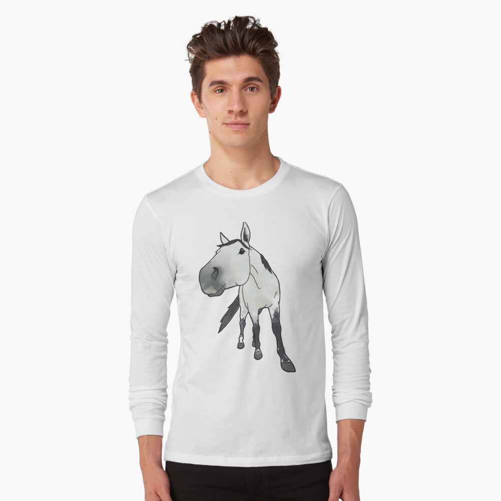 "Artex - Grey Quarter Horse" Sticker for Sale by HowdyDoodles | Redbubble