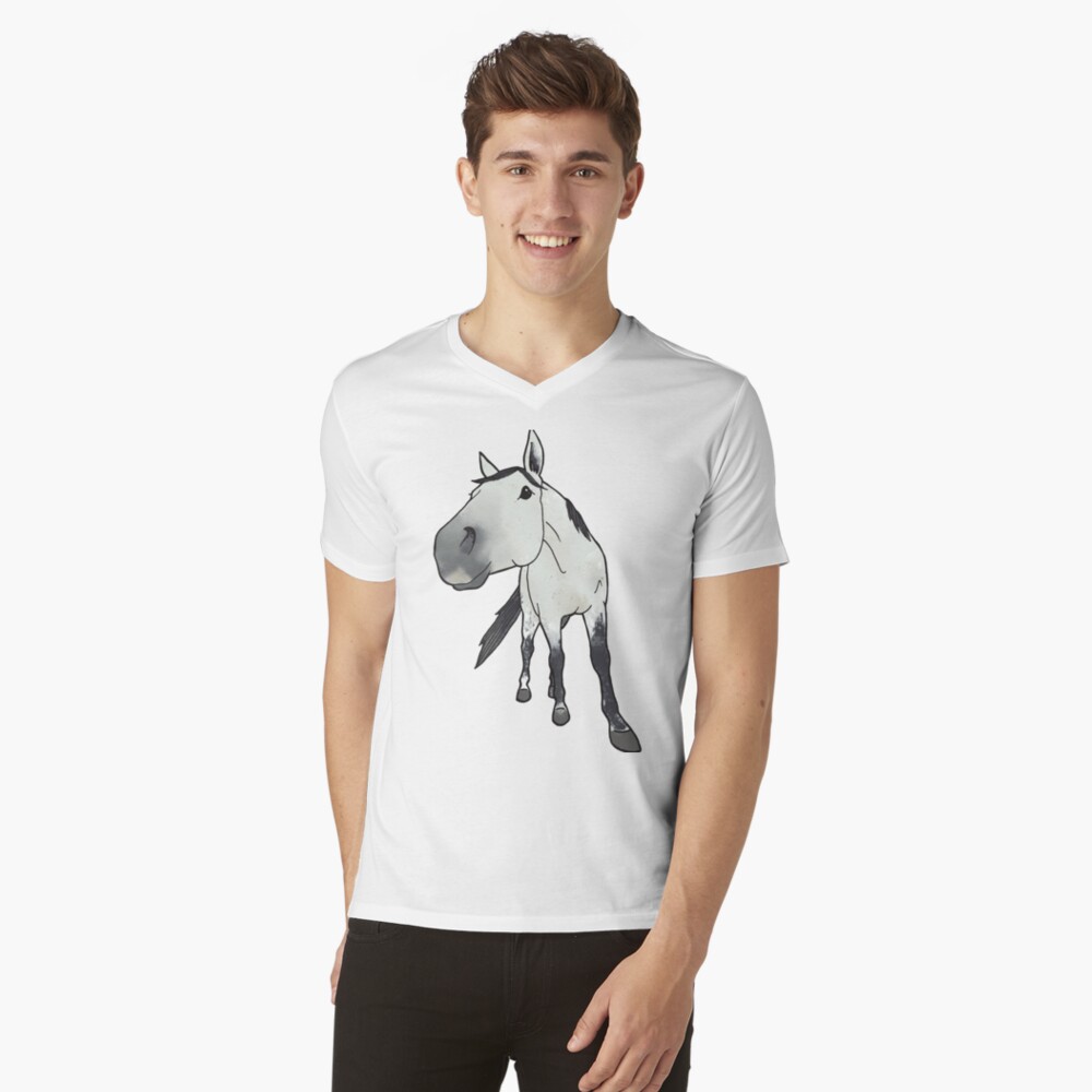"Artex - Grey Quarter Horse" Sticker for Sale by HowdyDoodles | Redbubble