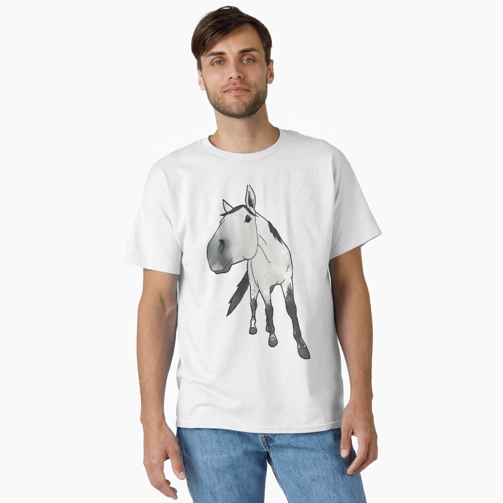 "Artex - Grey Quarter Horse" Sticker for Sale by HowdyDoodles | Redbubble