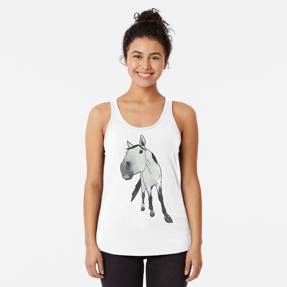 "Artex - Grey Quarter Horse" Sticker for Sale by HowdyDoodles | Redbubble