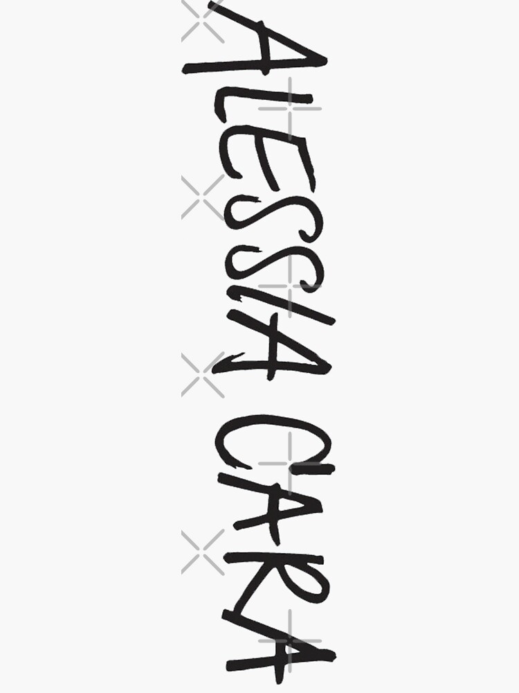 "Alessia Cara Clockwise" Sticker for Sale by alessiacara | Redbubble