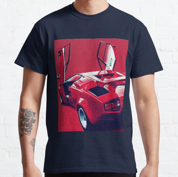 "Countach" Classic T-Shirt by Alt_ Illustrations | Redbubble