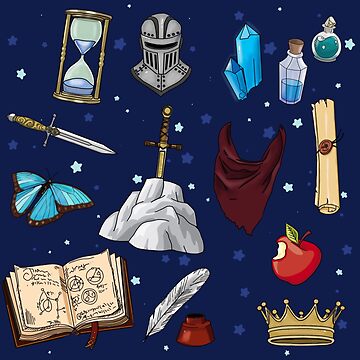 "Merlin Collage " Journal for Sale by OUaTPreachers | Redbubble