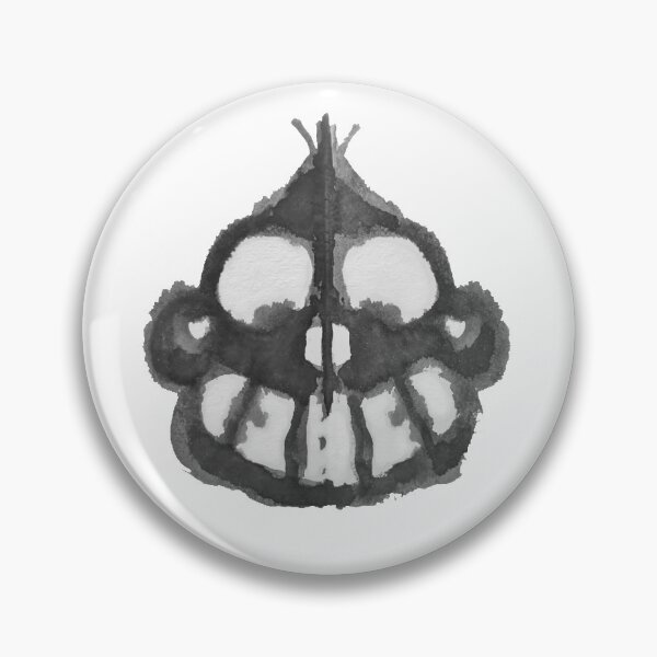 "Gorilla Rorschach Test" Pin for Sale by Splapp-me-do | Redbubble