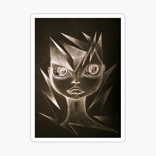 "Graphite Queen " Sticker by 1Redbublppasswo | Redbubble