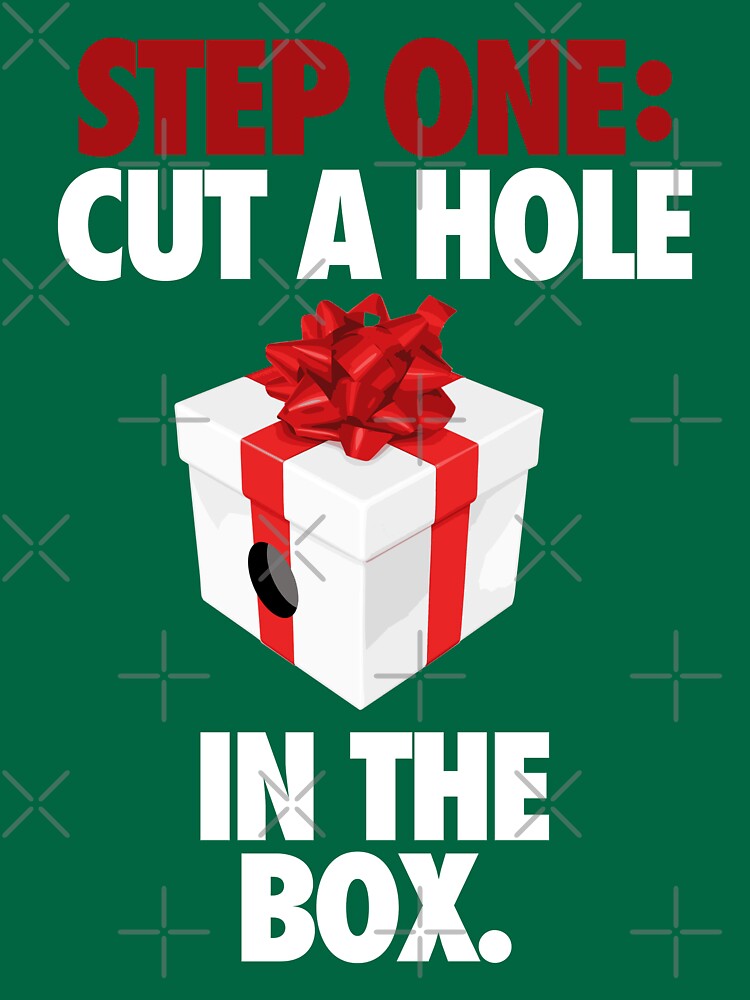 STEP ONE CUT A HOLE IN THE BOX V2 Womens T Shirt By Cpinteractive step-one-cut-a-hole-in-the-box-v2-womens-t-shirt-by-cpinteractive