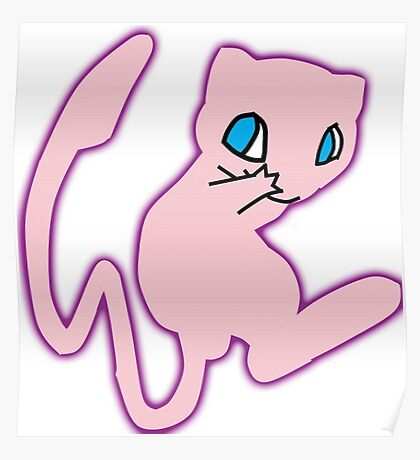 Mew Pokemon: Posters | Redbubble