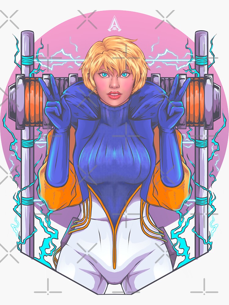 "Apex Legends WATTSON" Sticker by Anugerahputra | Redbubble