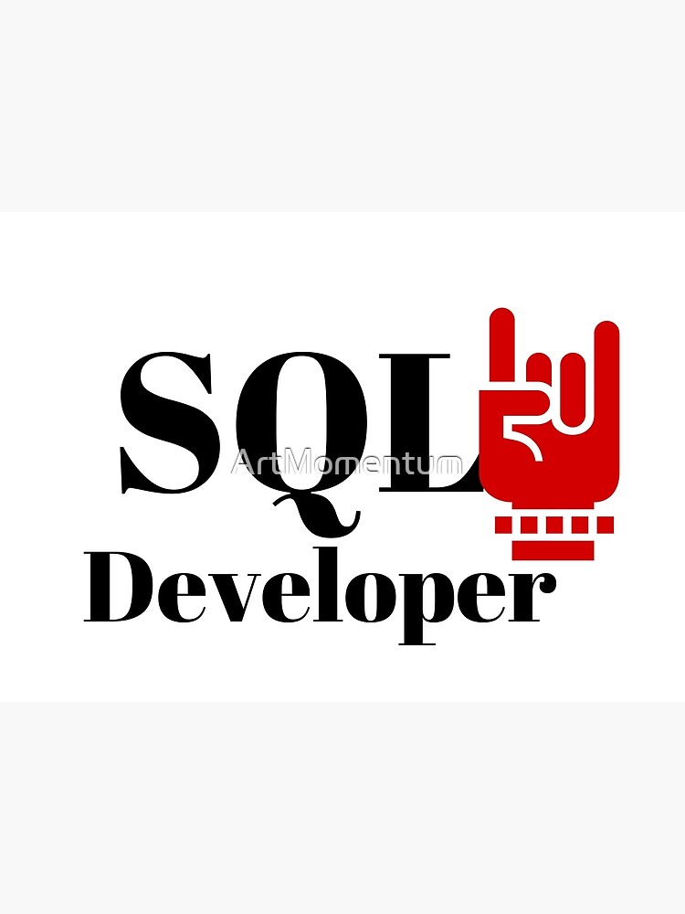 The SQL Developer Premium Matte Vertical Poster