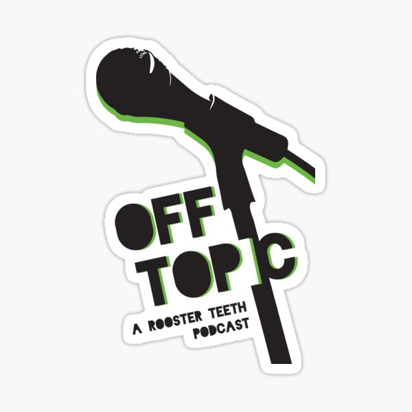 "Off Topic" Sticker for Sale by ashto | Redbubble