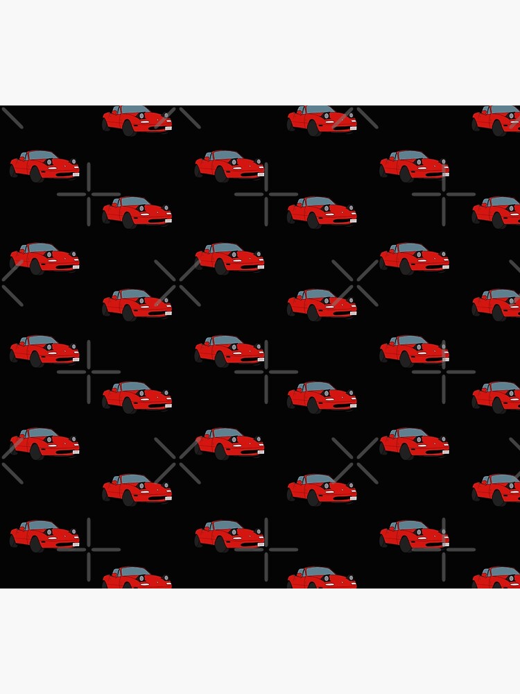 "Mazda Miata mx5 1990 red" Socks for Sale by MartiiiLave | Redbubble