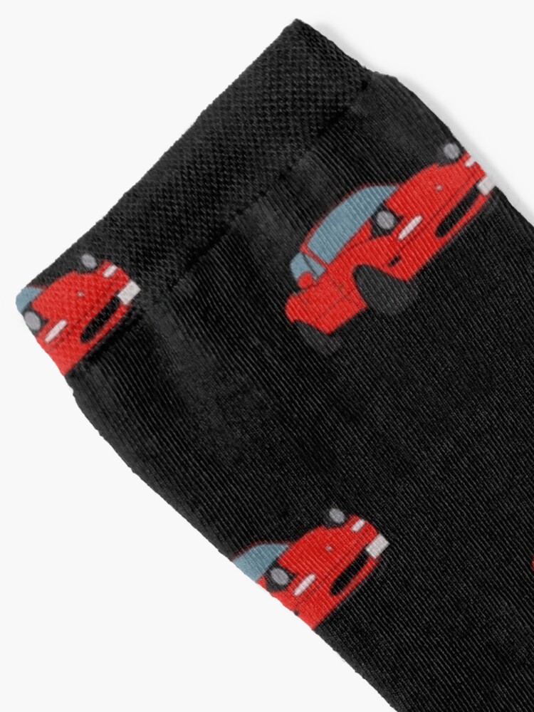 "Mazda Miata mx5 1990 red" Socks for Sale by MartiiiLave | Redbubble