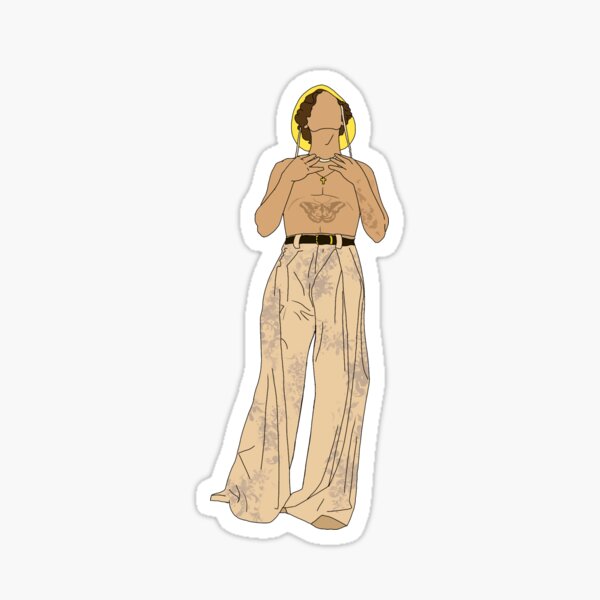 "Harry Styles Golden" Sticker by AllisonHartsell | Redbubble