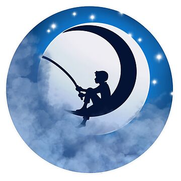 Why Does Dreamworks Have A Boy On The Moon