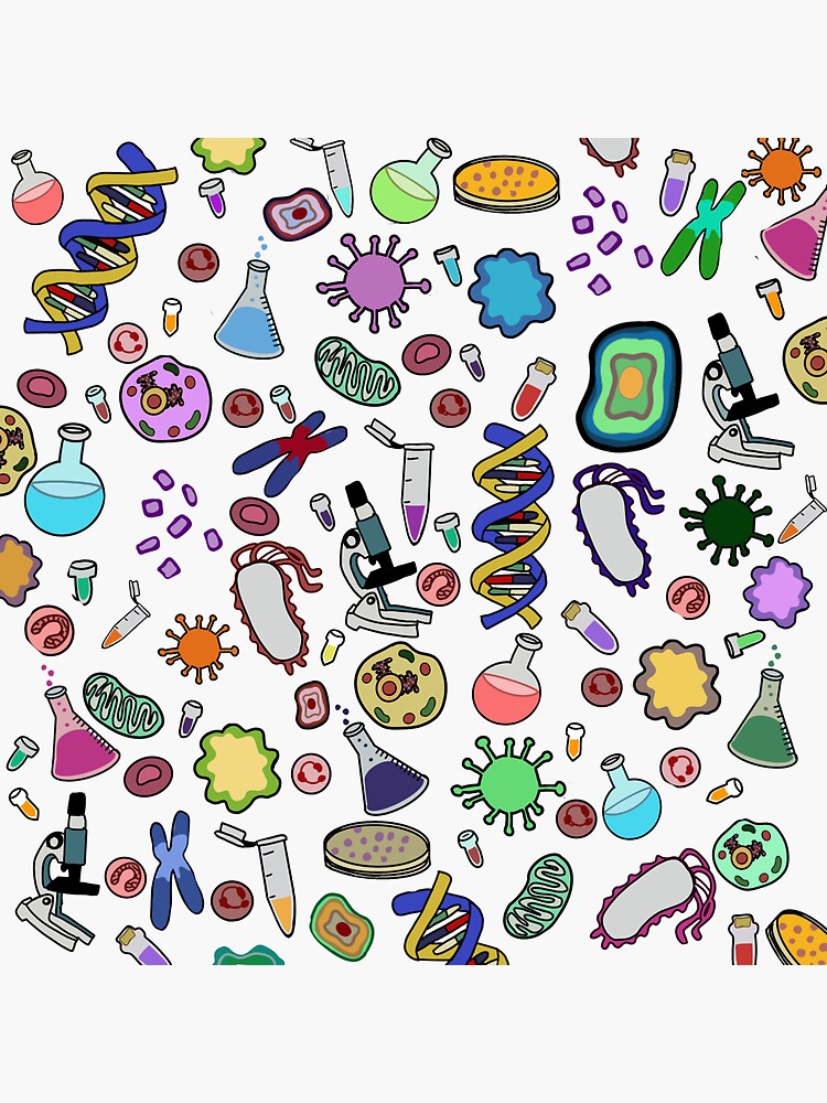"Aesthetic science collage " Sticker by HeyxLover | Redbubble