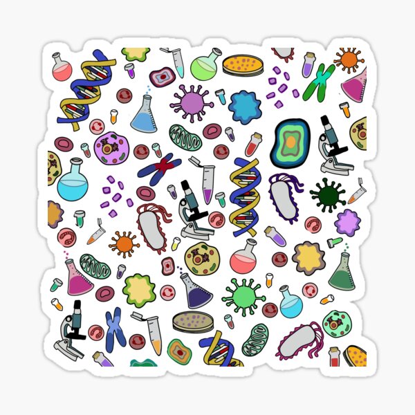 "Aesthetic science collage " Sticker by HeyxLover | Redbubble