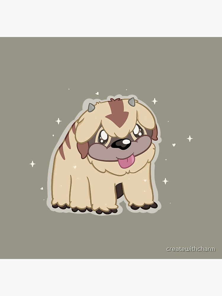 "Chibi Sky Bison" Framed Art Print for Sale by createwithcharm | Redbubble