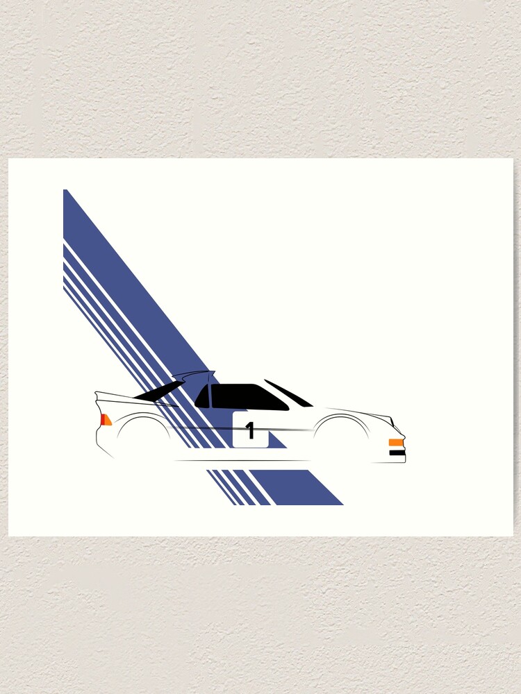 "Group B Rally Car livery" Art Print by ApexFibers | Redbubble
