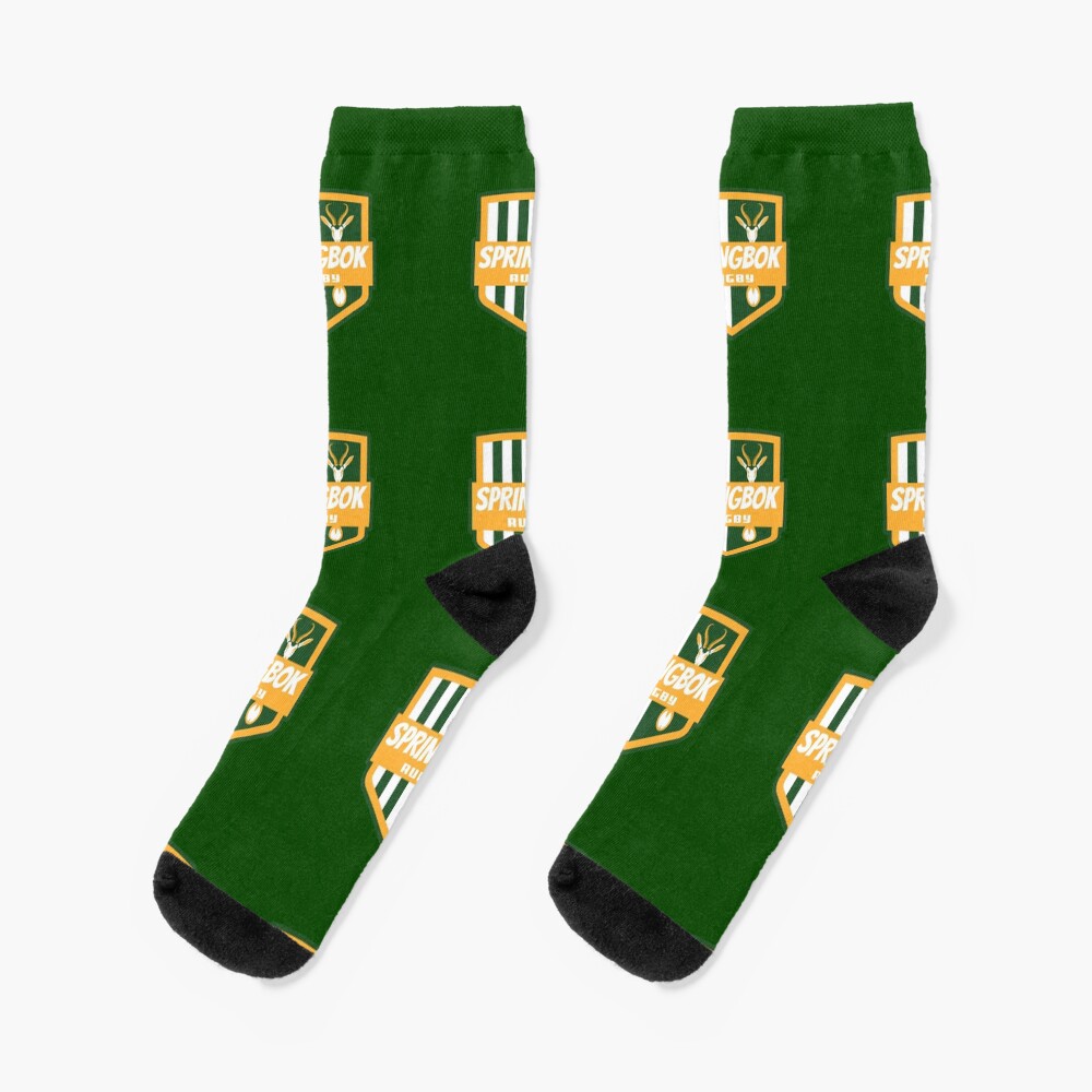"Springbok Rugby Shield" Socks for Sale by Dumelang | Redbubble