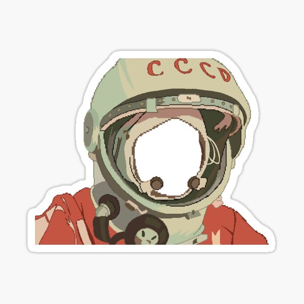 "Astronaut" Sticker for Sale by SafeSpaceStuffs | Redbubble
