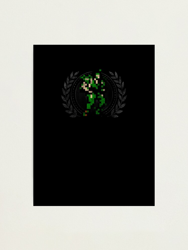 "Solid Snake - Sprite Badge" Photographic Print for Sale by garudoh ...