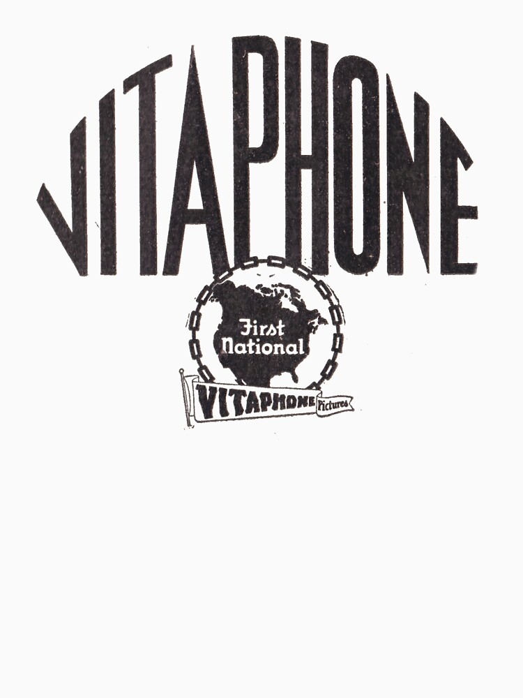 "VITAPHONE First National" T-shirt for Sale by NitrateNerd | Redbubble ...