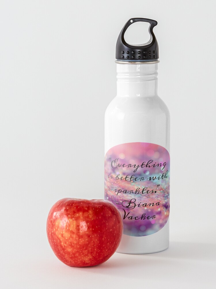 "Biana Vacker Quote- Keeper of the Lost Cities Art" Water Bottle for ...