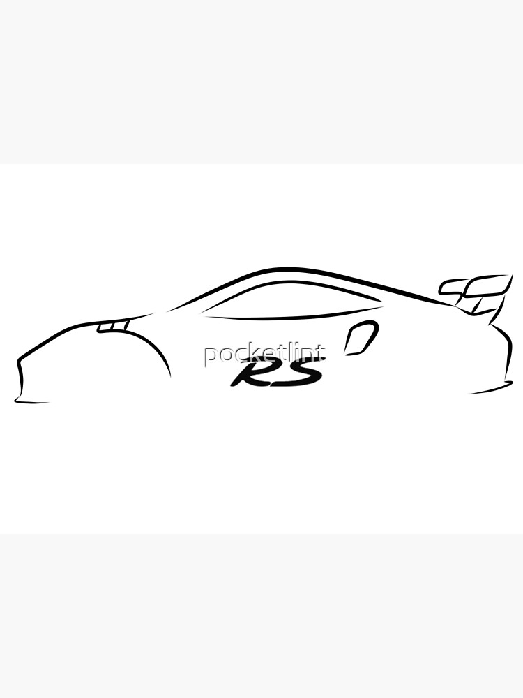 "RS Outline" Poster by pocketlint | Redbubble