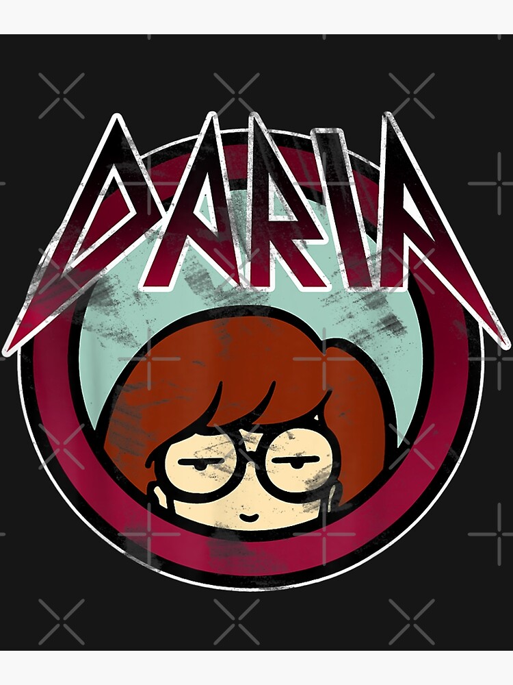 "Daria Classic Metal Logo Graphic " Poster for Sale by OscarinRobinson ...