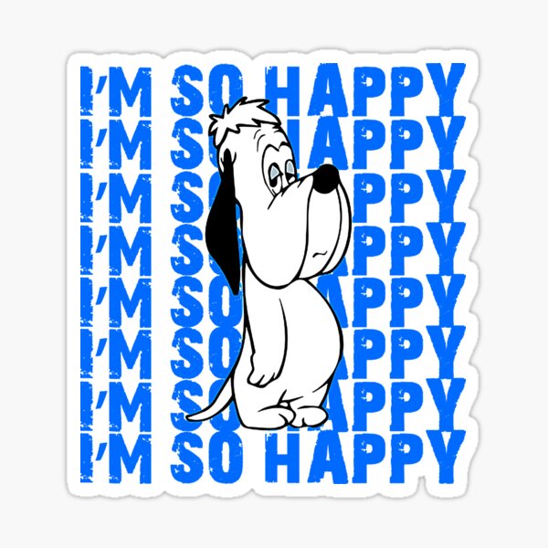 Droopy Dog Stickers | Redbubble