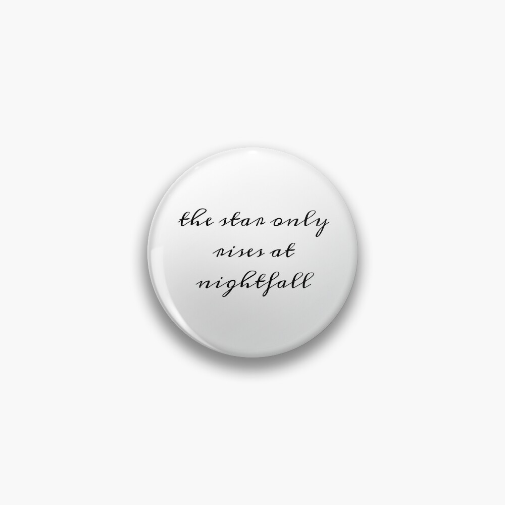 "Kotlc/Shannon Messenger Quote" Pin for Sale by foxesandbooks | Redbubble