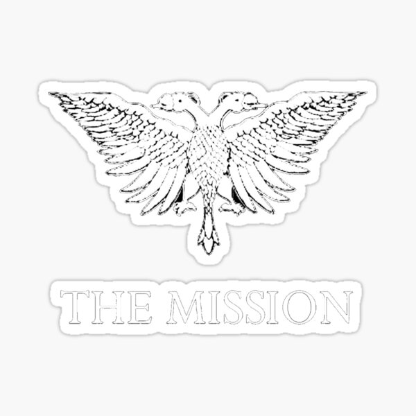 "the mission logo music band rock2 90art" Sticker for Sale by lfligg2q ...