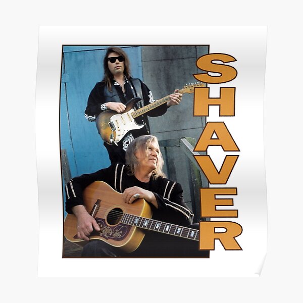 "Shaver: Billy Joe & Eddy" Poster for Sale by Pop-Pop-P-Pow | Redbubble