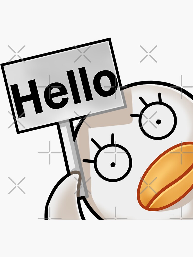 "Gintama Elizabeth Hello Sign" Sticker by chaiimu | Redbubble