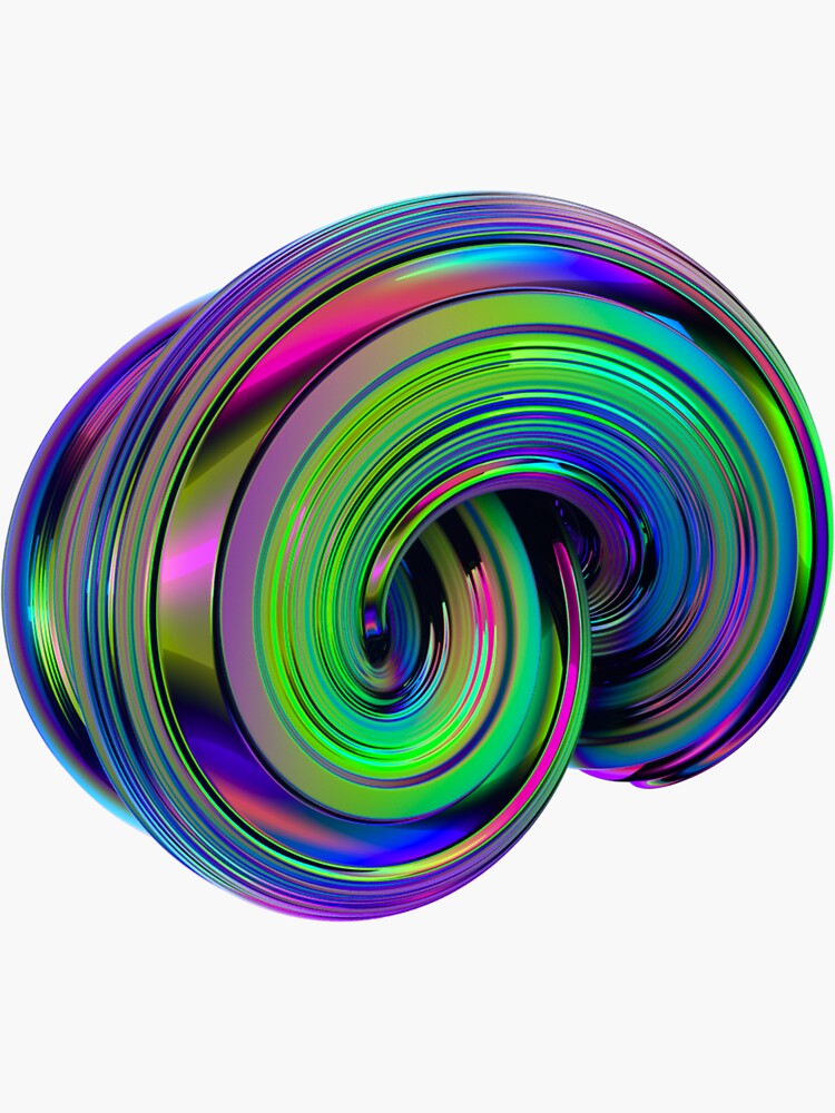 "Swirl" Sticker by iamnoved | Redbubble