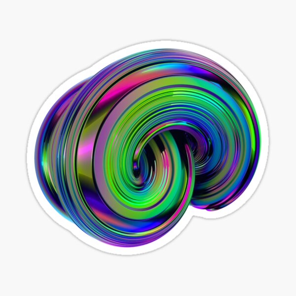 "Swirl" Sticker by iamnoved | Redbubble