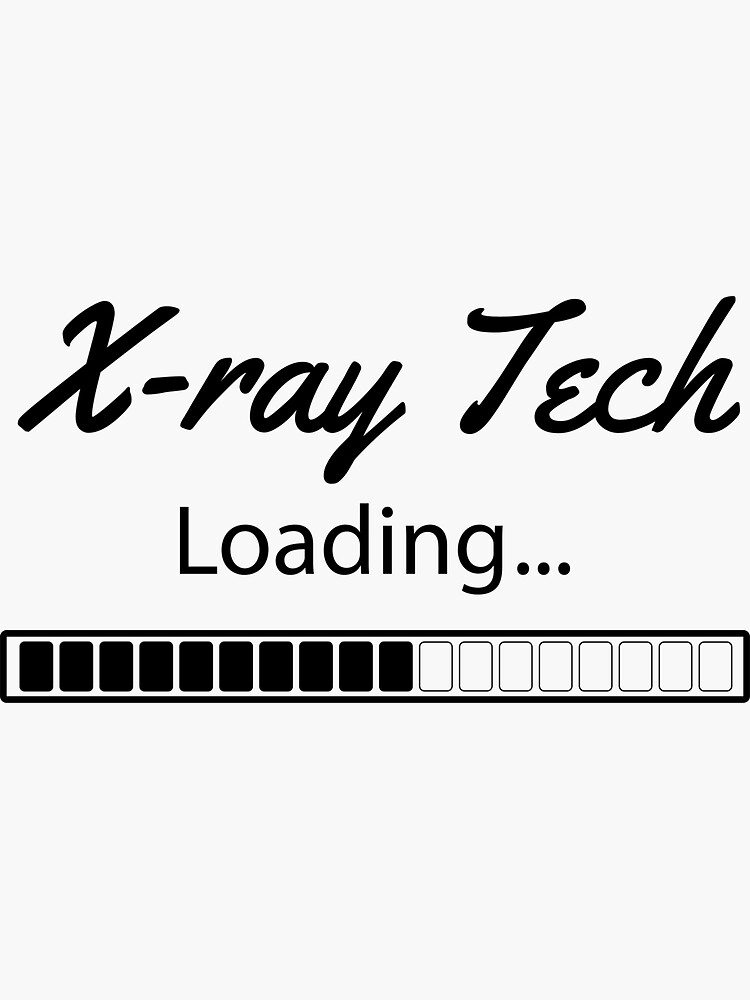 "X-ray Tech, Radiologist Student" Sticker by GodsPeople | Redbubble