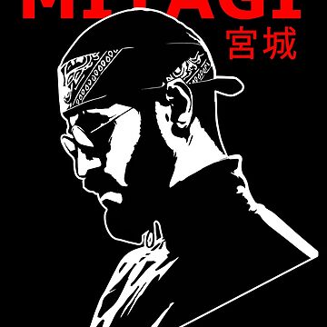 "Miyagi " Sticker for Sale by nogar007 | Redbubble