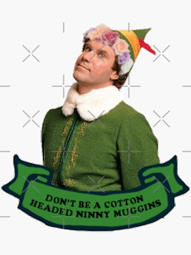 "Buddy the Elf" Sticker for Sale by ec9999 | Redbubble