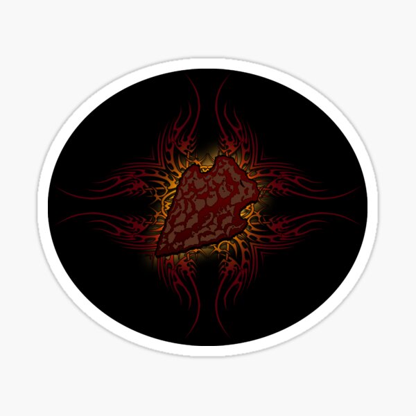 "Tribal Arrowhead Design" Sticker by VisionQuestArts | Redbubble