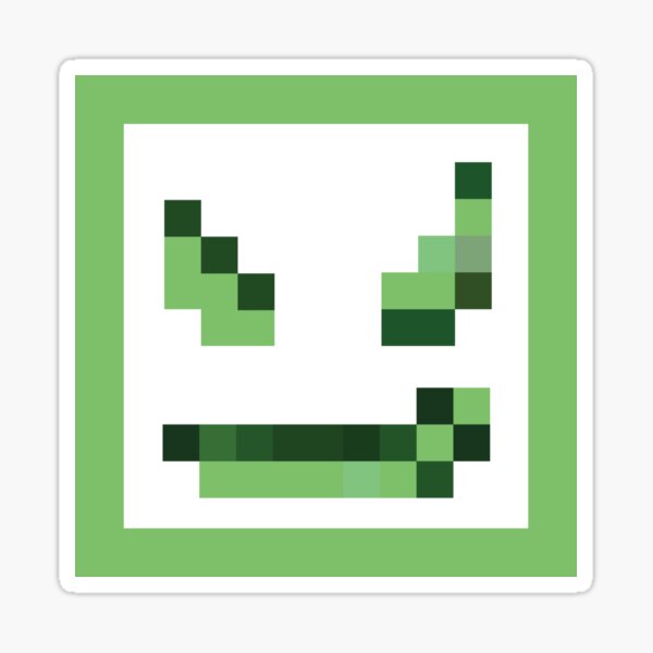 "SMIRK!" Sticker for Sale by tbcDavben | Redbubble